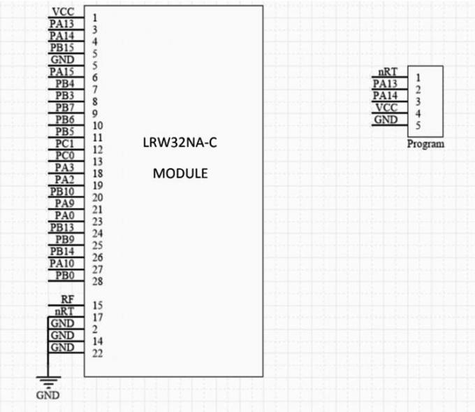 St Stm32wle 915mhz 로라 Rf모듈 캔섹 로르아완 모듈 Lrw32na C